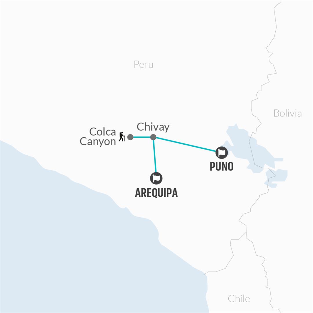 Tour | Colca Canyon Trekking 2D/1N & Transfer to Puno | Bamba Travel ...